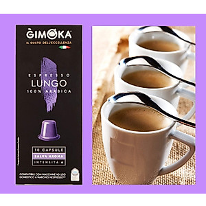 Gimoka 100 pack Coffee Capsule Compatible with the Nespresso OriginaLine Machine Variety pack