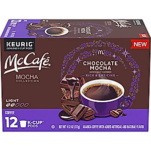 McCafe Mocha Coffee Pods, Chocolate, 4.12 oz Box