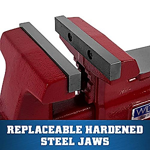 Wilton 656UHD Utility HD Bench Vise, 6-1/2" Jaw Width, 6-1/4" Jaw Opening (28815)