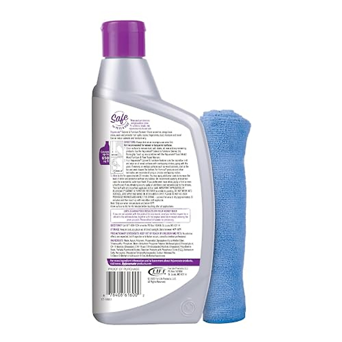 Rejuvenate Cabinet And Furniture Restorer Fills In Scratches, Shines And Protects Indoor Cabinets And Furniture, 16 Ounces