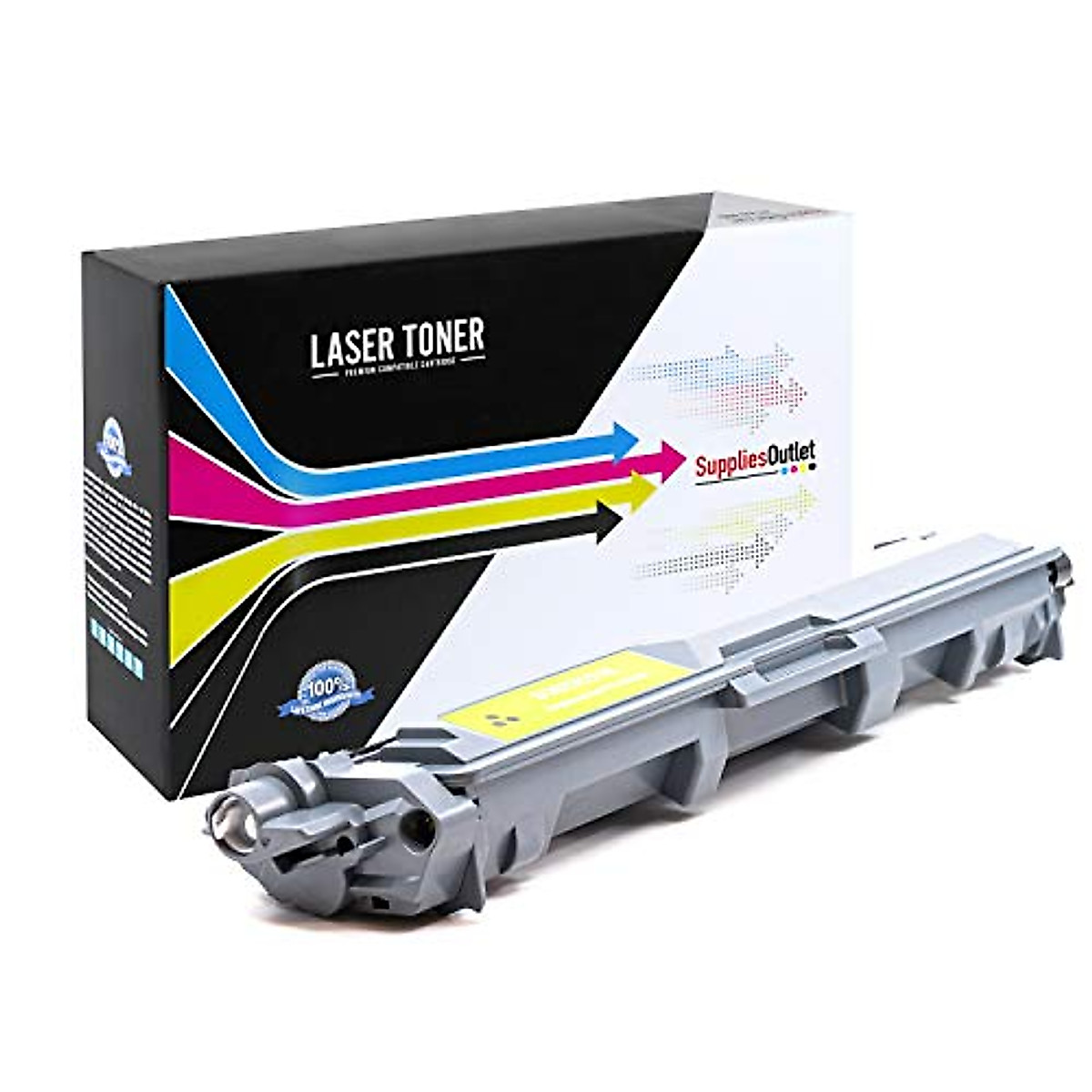 SuppliesOutlet Compatible Toner Cartridge Replacement for Brother TN221 / TN221BK / TN-221BK / TN221K (High Yield Black,1 Pack)