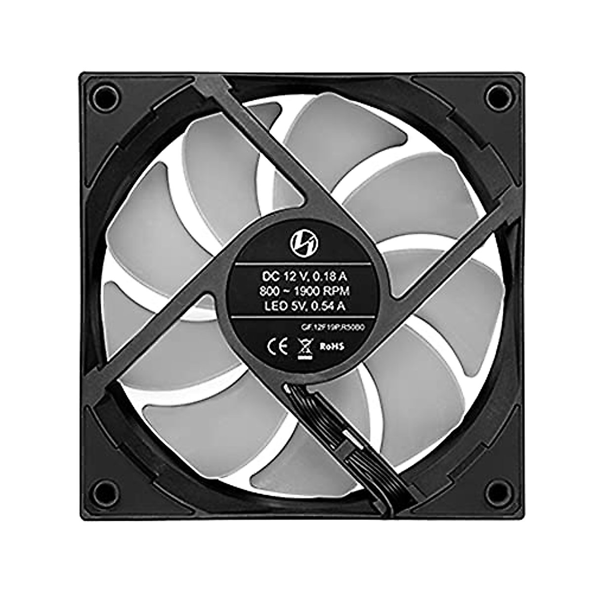 Lian Li ST120-3B Black 3 Pack, ARGB 120mm LED PWM, with Fan Controller