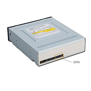 OSGEAR Desktop PC Internal DVDRW SATA 24x DVD 56x CD ROM Built-in DVD Optical Drive Device Tray Loading Reader Writer Burner Support Windows XP 7 8 10