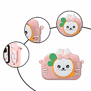 LebonYard HD Camera for Children's Photography and Video Recording, Front and Rear Dual 2000W HD Camera, Children's Camera Mini Camera