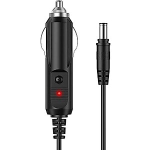 Nuxkst Travel Car DC Adapter for JVC RV-NB50 NB70 Kaboom Dock Woofer Boombox Auto Vehicle Boat RV Cigarette Lighter Plug Power Supply Cord Charger Cable PSU
