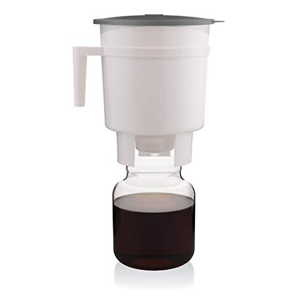 Toddy® Cold Brew System - Staycation Edition, white, 7.25 x 7.25 x 12.5 inches