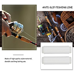 BESPORTBLE 2 Rolls High Elastic Fishing Line Professional Fishing Wires Wear-Resistant Fishing Ropes Skid-Proof Fishing Wire Nylon Fishing Line Fishing Supply Saltwater Fishing Line