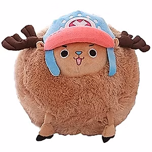 ALORVE Tony Tony Chopper Plush Toy Blue Pillow Stuffed Doll 13.78Inches/35cm