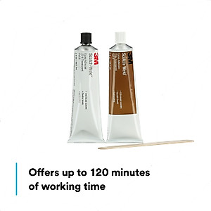 3M Scotch-Weld Epoxy Adhesive 2216, Translucent, Heat-Resistant, High-Performance, Part B/A, Tube Kit, 2 fl oz (59.1 mL)