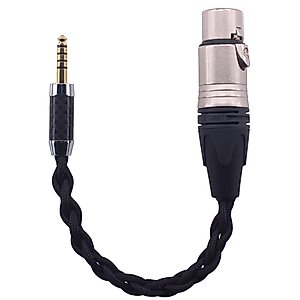KK Cable TA-KA 4.4MM Male to 4-pin XLR Female Headphone Balanced Cable, Audio Upgrade Cable. TA-KA