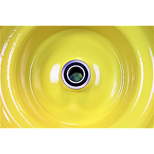 (Set of 2) 16x6.50-8 Tires & Wheels 4 Ply for Lawn & Garden Mower Turf Tires .75" Bearing. (Because we supply a precision ball bearing the shaft must be clean and straight for them to fit properly)