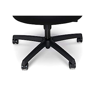 HON Convergence Mesh Back Task Chair with Height-Adjustable Arms, in Black
