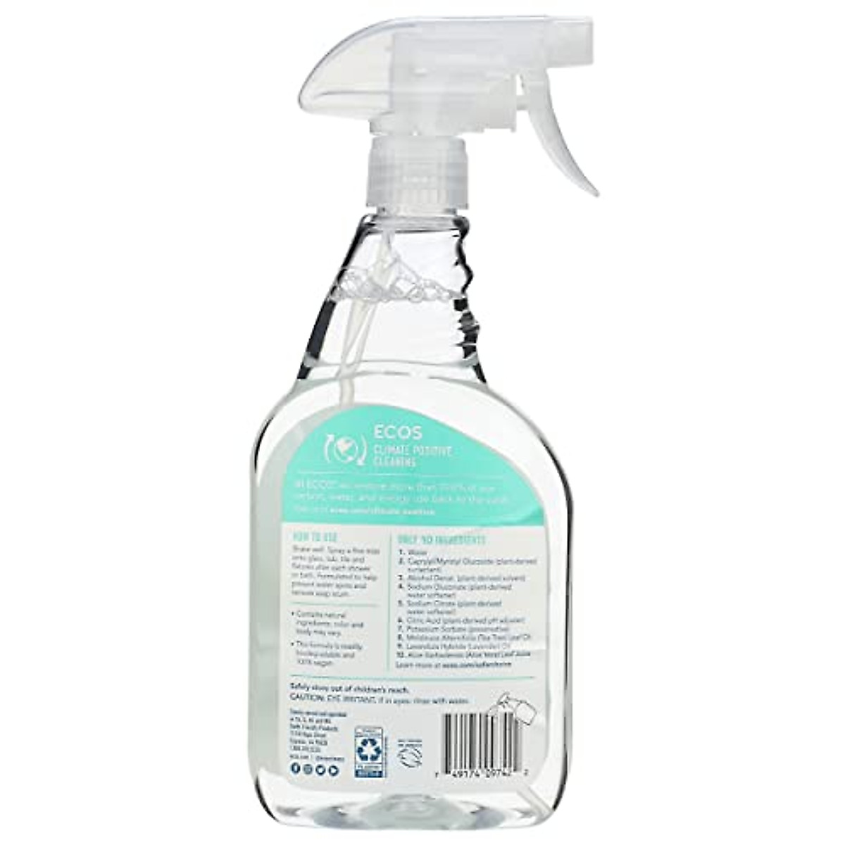 Earth Friendly Products Shower Cleaner Made with Tea Tree Oil, 22 Ounces