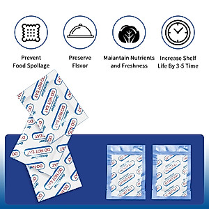 oxygen absorbers for food storage 2000cc 30 PCS(30x PCS of ONE) o2 absorbers food grade oxygen absorbers for Mylar Bags, Canning, Flour, Wheat,Freeze Dried Foods and Preserved Foods Long Term Storage