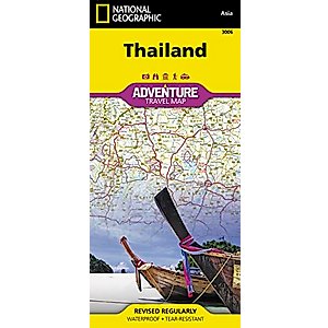 Thailand Map (National Geographic Adventure Map, 3006)