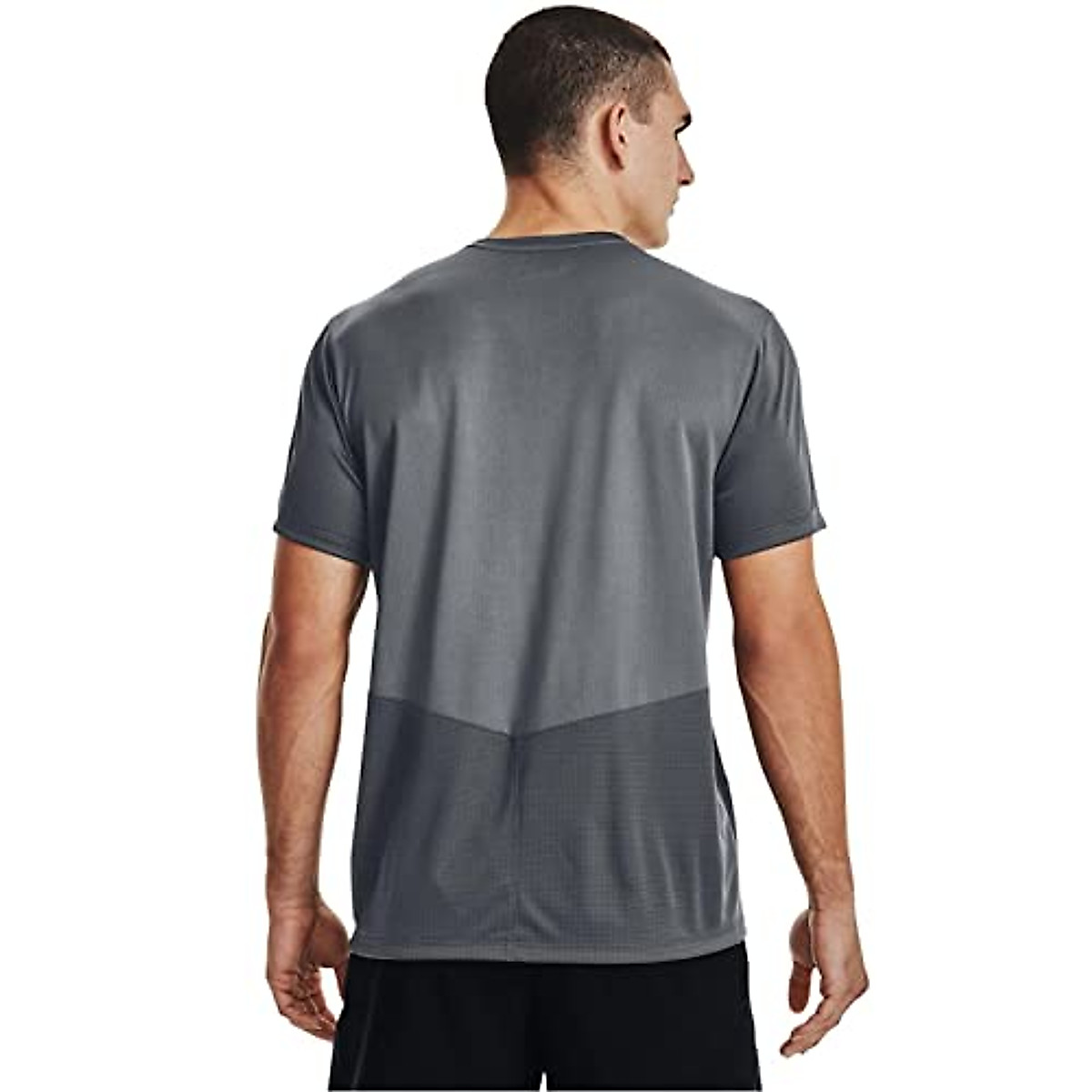 Under Armour Men's Speed Stride Short-Sleeve T-Shirt , Pitch Gray (012)/Reflective , X-Large