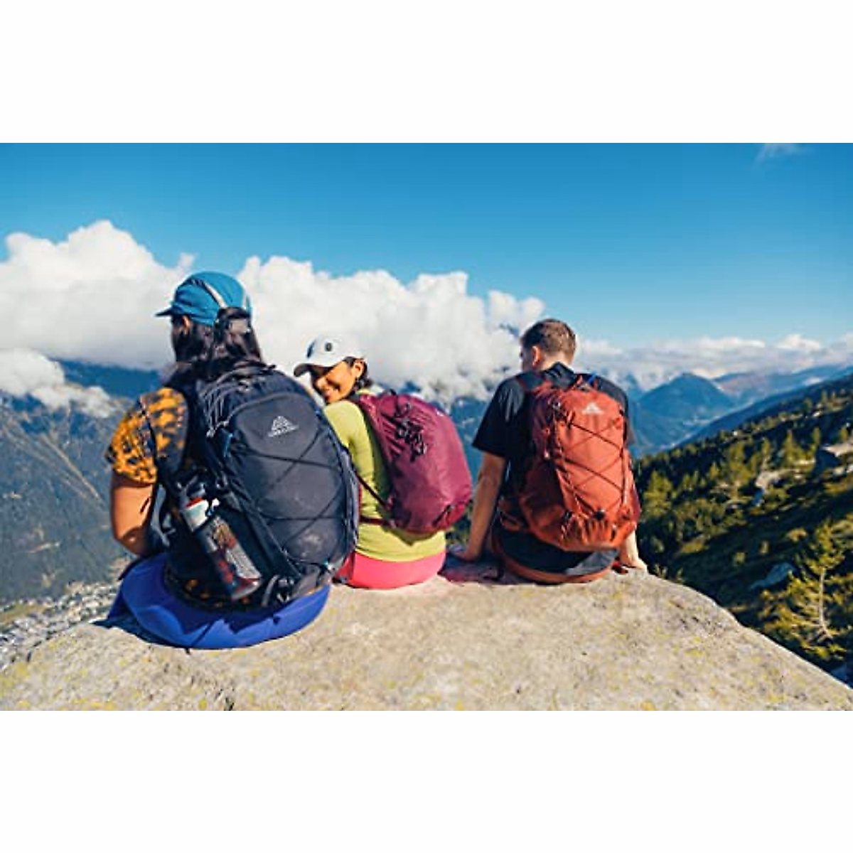 Gregory Mountain Products Swift 16 H2O Hydration Backpack, Xeno Black, One Size