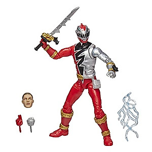 Power Rangers Lightning Collection Dino Fury Red Ranger 6-Inch Premium Collectible Action Figure Toy