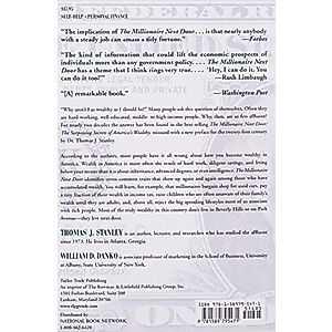 The Millionaire Next Door: The Surprising Secrets of America's Wealthy