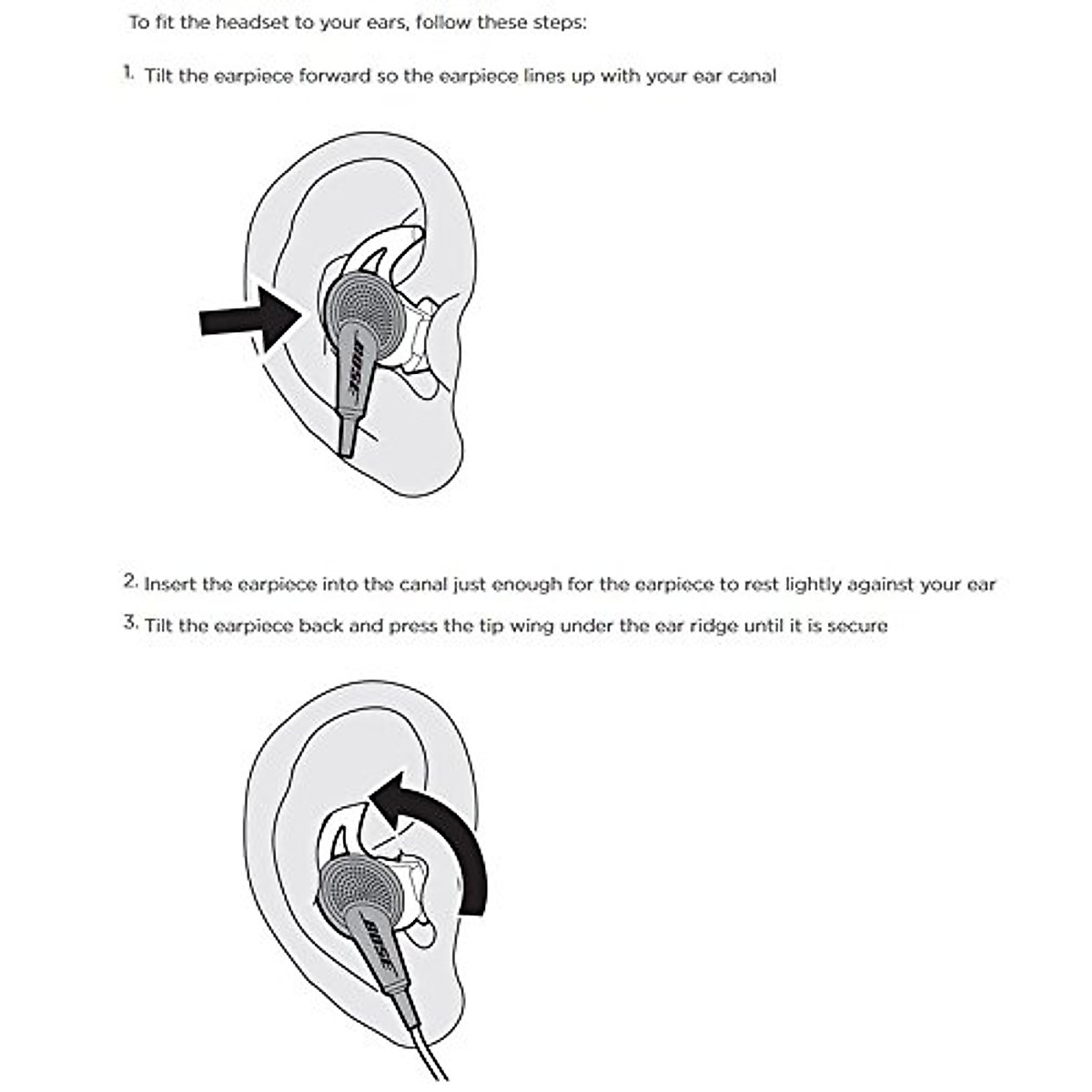 Bose Quietcontrol 30 Wireless Headphones, Noise Cancelling - Black