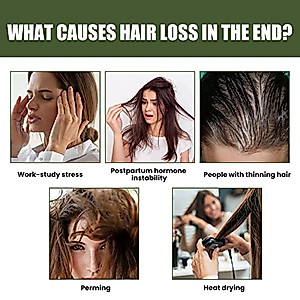 DUBUSH Grapefruit Essential Oil Hair Growth Spray,Follicle Nourishing Hair Growth Serum,Anti Hair Loss Hair Growth Oil,Hair Regrowth Spray for Thicker Hair