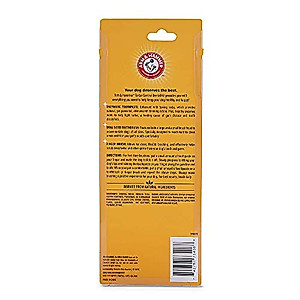 Arm & Hammer for Pets Tartar Control Kit for Dogs | Contains Toothpaste, Toothbrush & Fingerbrush | Reduces Plaque & Tartar Buildup | Safe for Puppies, 3-Piece , Beef Flavor