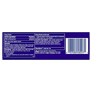 Crest 3D White, Whitening Toothpaste Arctic Fresh, 3.0 Ounce