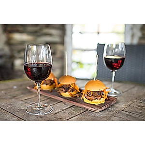 Luigi Bormioli Palace 12.25 oz Red Wine Glasses (Set Of 6), Clear