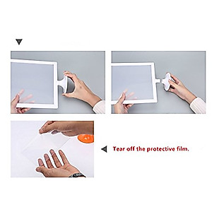 10 Pack Red 4x6" Double Sided Picture Frame Bulk,Stand Photo Frame Sign Display Holder with Inserts and Base,Each Holds 2 Pictures for Price Tag,Wedding, Ornaments,Party Frames Table Number