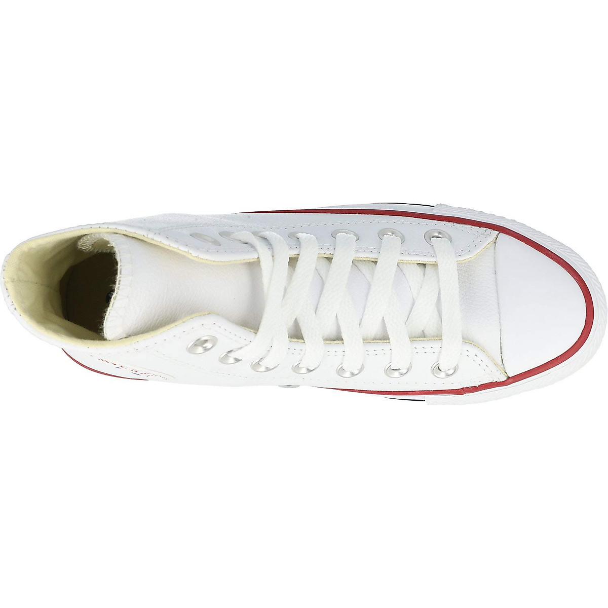Converse Chuck Taylor All Star Leather High Top Sneaker, white, 9.5 Women/7.5 Men