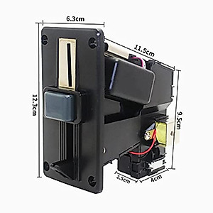 PRIZOM 2 Pcs 626 Multi Coin Acceptors Validator Electronic Selector Mechanism Replacement Spare Parts for Vending Machine Arcade Operated Games