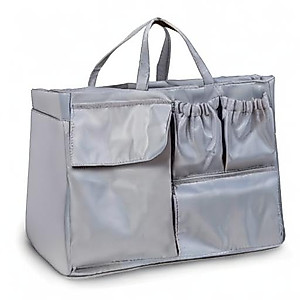 Childhome The Original Mommy Bag Organizer, Mommy Bag Insert, Large Baby Diaper Bag Insert, Mommy Hospital Bag Organizer, Mommy Baby Bag Insert, Pregnancy Must Haves