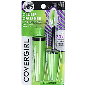 COVERGIRL Clump Crusher Extensions LashBlast Mascara, Very Black, 0.44 Fl Oz (Pack of 1)