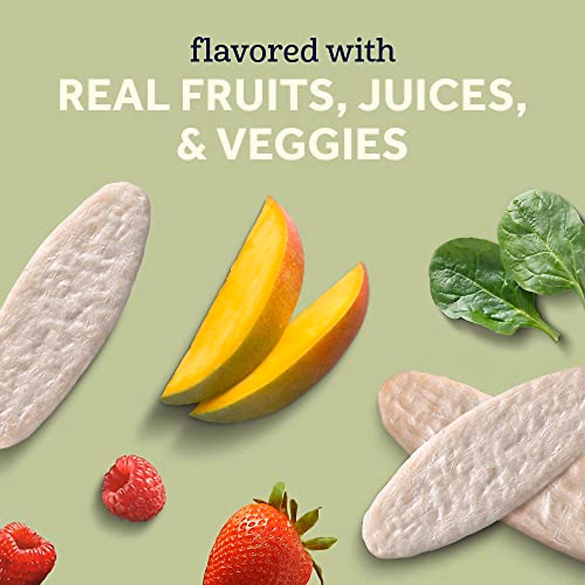 Gerber Snacks for Baby Teethers, Gentle Teething Wafers, Banana Peach, 1.7 Ounce, 12 Count Box (Pack of 6)