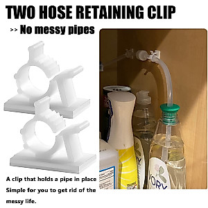 Soap Dispenser Extension Tube Kit with Check Valve, 47" Under Counter Soap Dispenser Tube for Kitchen Sink, Fit Most Soap Containers, Powerful Suction, Never Fill The Little Bottle Again SonTiy