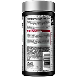 Weight Loss Pills for Women & Men MuscleTech Hydroxycut Hardcore Super Elite Weight Loss Supplement Pills Energy Pills Metabolism Booster for Weight Loss Intense Focus + Sensory120 Pills