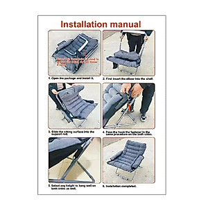 Lazy Chair Modern Aluminum Lounge Reclining Armchair Sofa with Ottoman Comfy Reclining Chair for Living Room, Grey