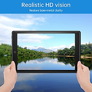 XinWoTuo Tempered Glass Screen Protector for Amazon HD 10 Tablet 10.1 inch (9th Generation 2019 Release and 7th Generation 2017 Release), Scratch-Resistant/Anti-fingerprint /2Pcs