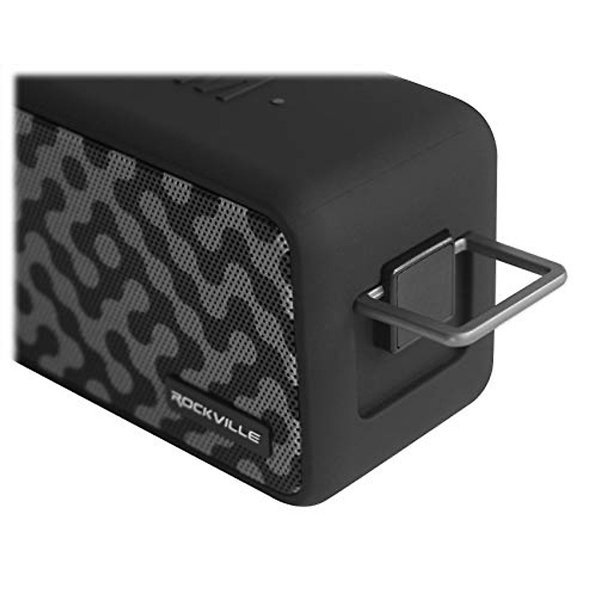 Rockville Faze 50w Portable Bluetooth Speaker TWS Wireless Link Waterproof, Black (Faze Black)