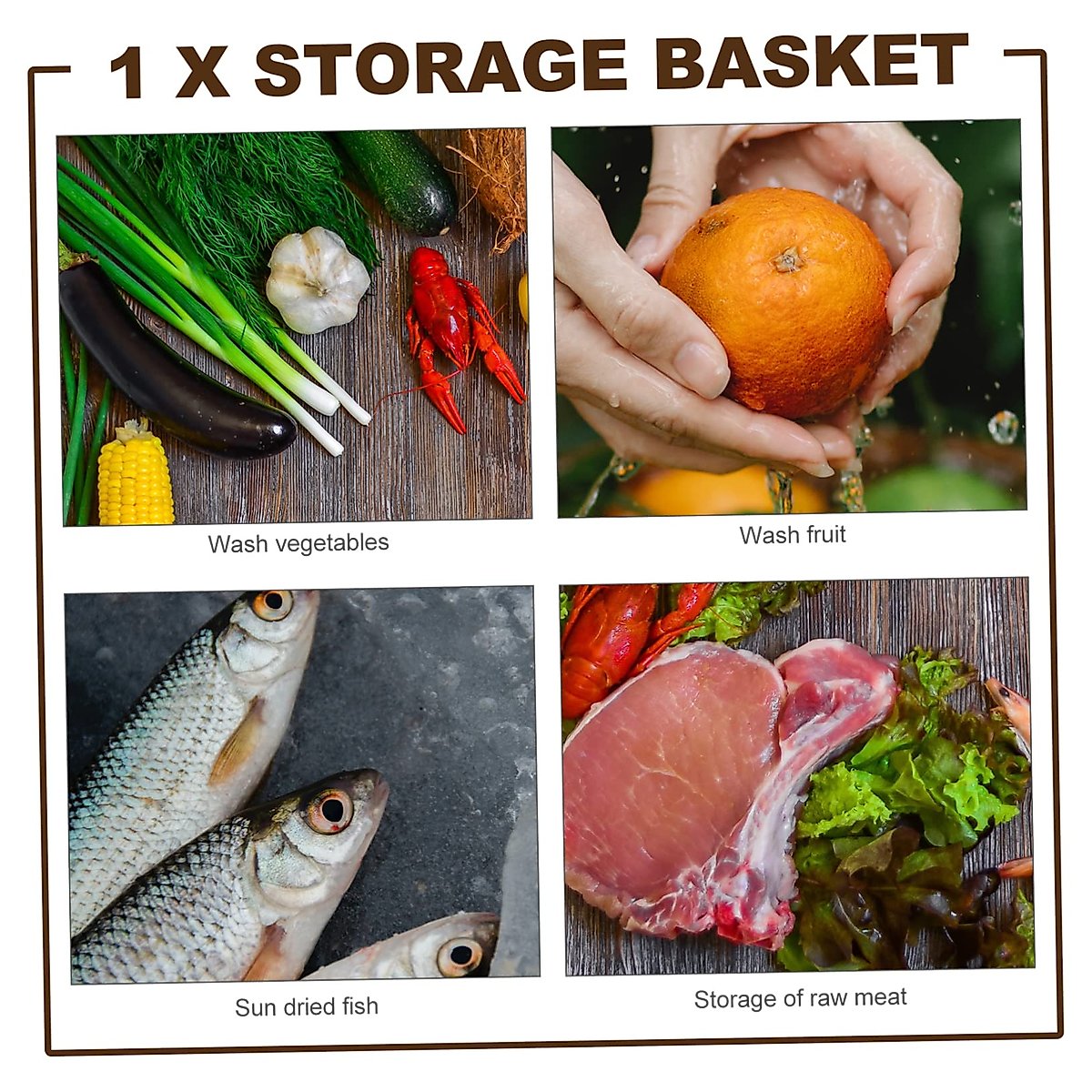 Uonlytech 2 pcs Imitation Rattan Woven Basket bread serving basket snacks container vegetables serving basket rattan baskets woven serving basket round pp wire material re-usable