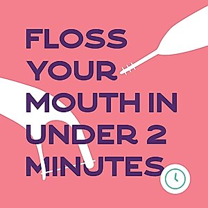 Platypus Orthodontic Flossers for Braces Family Pak - Unique Structure Fits Under Arch Wire, Increase Flossing Compliance, Floss Teeth in Less Than Two Minutes - 75 3-Count Flossers (225 Total)