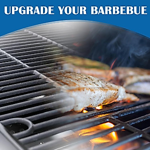 SafBbcue EG Grill Parts Kit for Expert Grill 4 Burner 720-0789H Gas Grill Replacement Parts, Expert 720-0789MB Gas Grill Parts, Grills Coking Grates, Heat Plates Flame Tamer, Burner Tubes, Heavy Duty