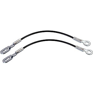 Garage-Pro Driver and Passenger Side Tailgate Cable Set of 2 Compatible with 1987 Chevrolet Blazer, 1988-1991 Blazer, 1978-1979 K5 Blazer, Fits 1978-1991 GMC Jimmy Support
