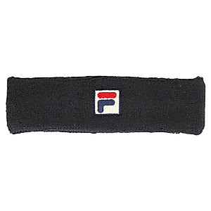 Fila Solid Headband,Black,One Size
