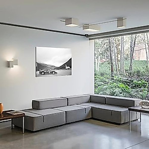 Car Poster Ferrari F40 Supercar Posters Racing Car Canvas Wall Art For Boy's Bedroom SuperCar Wall Decor Frame-style 24x16inch(60x40cm)