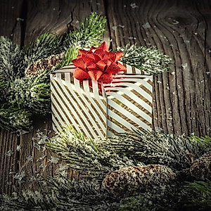 Whiskey Stones Bullets with Base - Silver XL Whiskey Ice Cubes Reusable for Men - Set of 6 Whiskey Bullets Stainless Steel in Revolver Base - Chilling Whiskey Rocks Gift Set by Amerigo