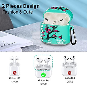 [2Pack] Cute Airpods Pro Case, 3D Cartoon Bubble Gum & Drink Food Design Airpod Pro Cover Funny Shockproof Protective Skin Accessories Silicone Case Cover Compatible with Airpods Pro for Girl Women
