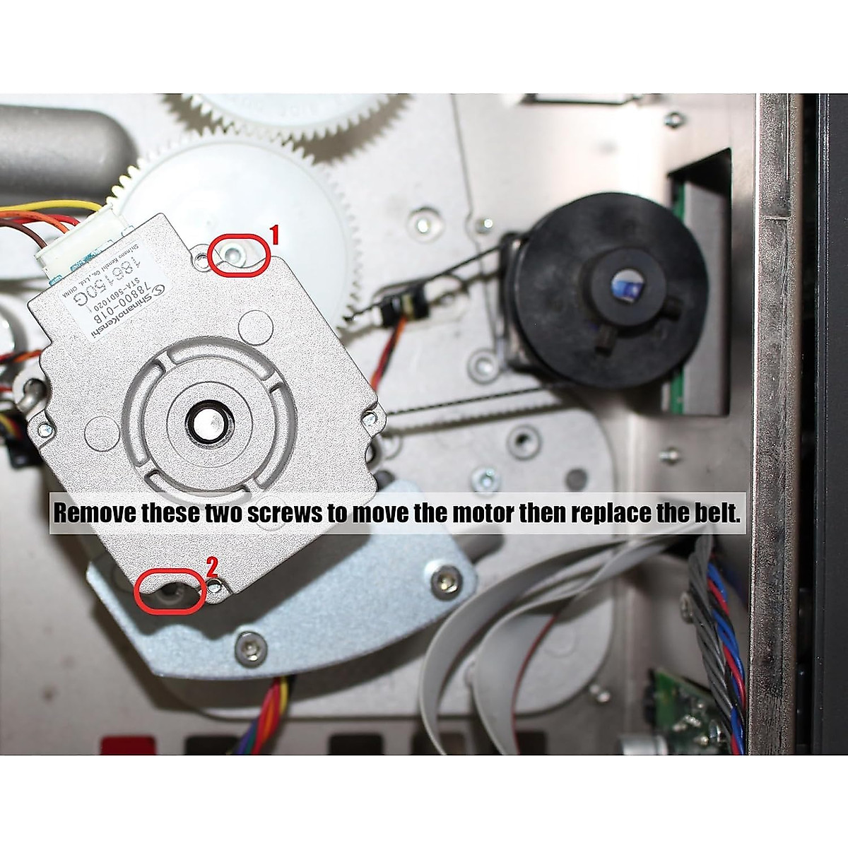 79866M Main Drive Belt for Zebra ZT410 ZT420 Thermal Barcode Printer Transfer Belt 203dpi P/N 20006 (3PC)