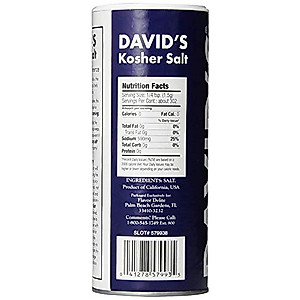 David's Kosher Salt Canister 16.0 Oz(Pack of 3)3