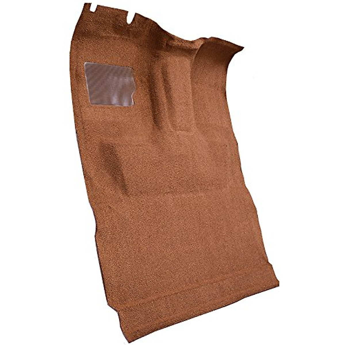 Replacement Auto Carpet Floor Liner - Molded Cutpile - fits 1974-1979 Ford F-100 Extended Cab 2WD Automatic C-6 Trans Column Shift (Medium Doeskin)